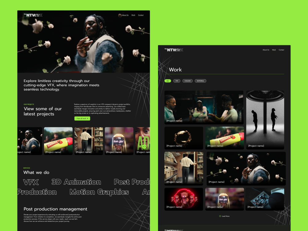 A clean modern web design/ UX & UI for your brand and business | Upwork