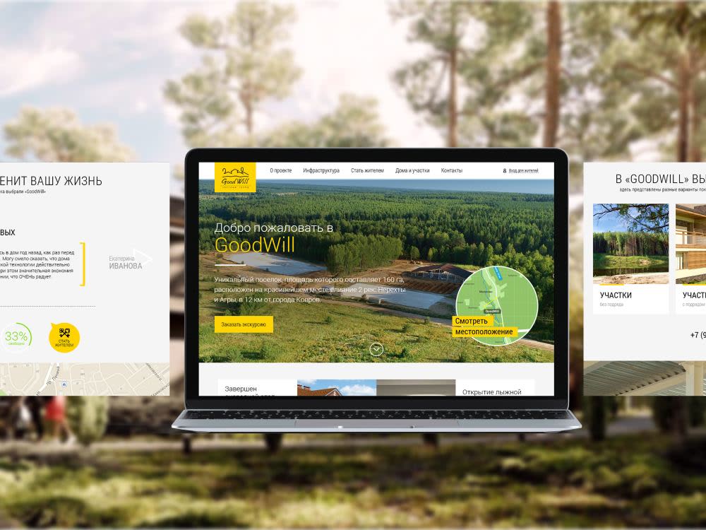 A unique figma website design mockup | Upwork