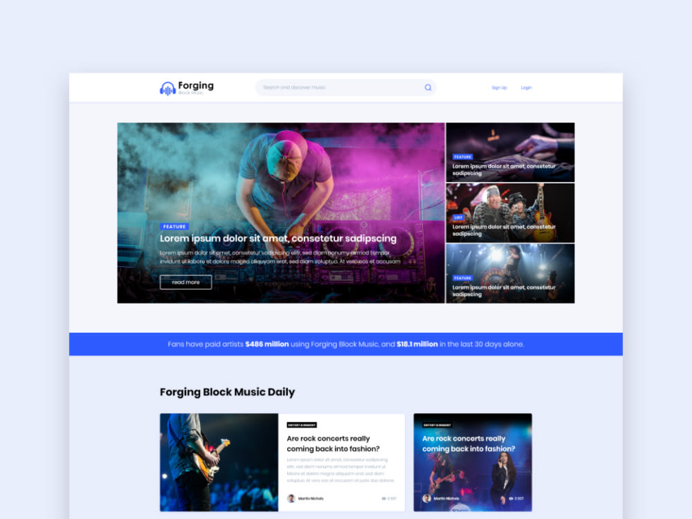 A unique figma website design mockup | Upwork