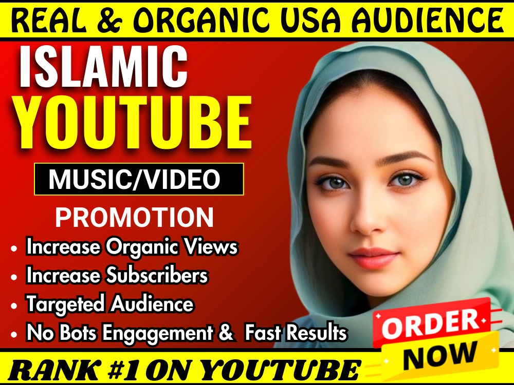 Super fast Viral Islamic YouTube Promotion, Muslim Video Channel Growth | Upwork