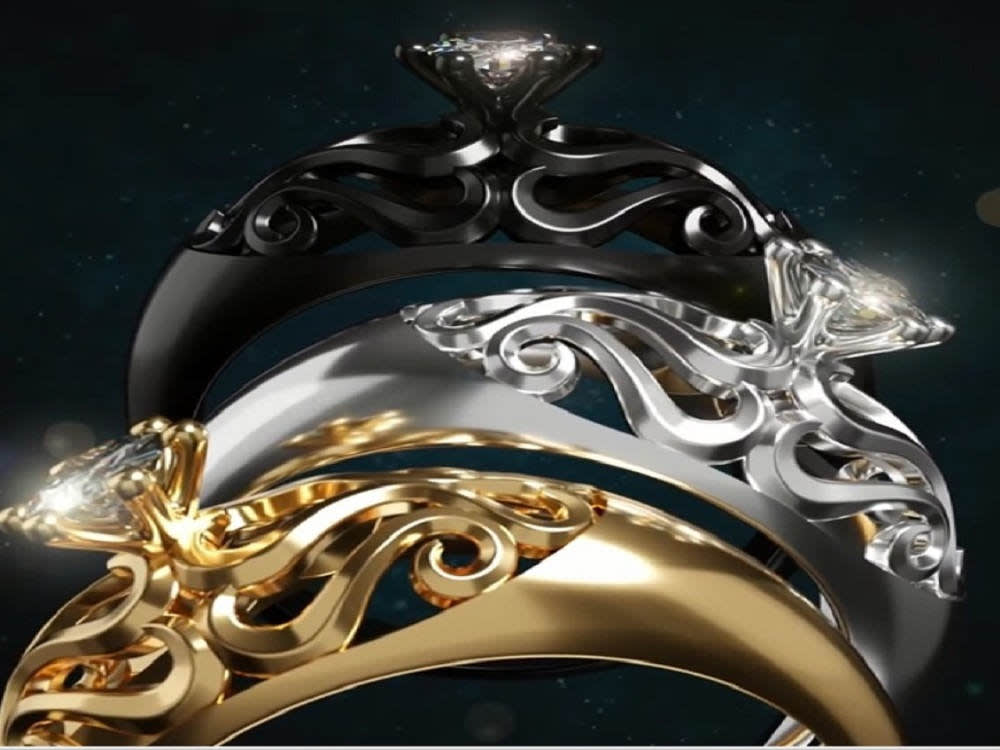 Realistic 3d jewelry animation, jewelry rendering and 3d jewelry design ...
