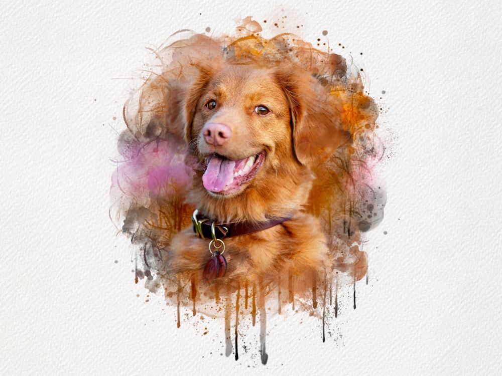 22 Custom Pet Portrait Art Design with Printable Quality | Upwork