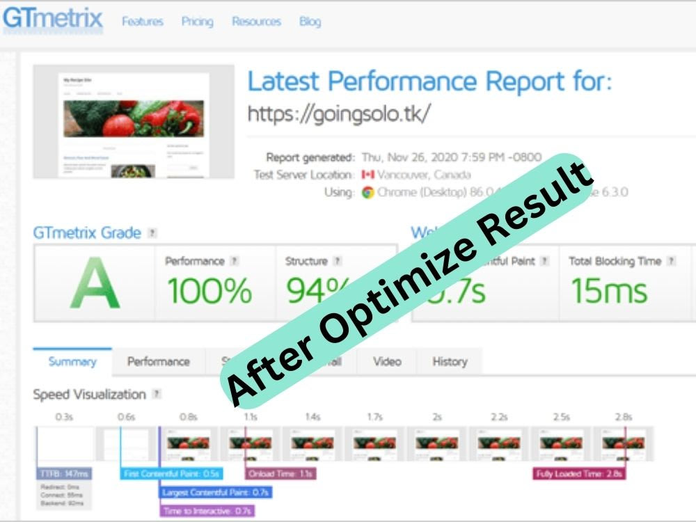 WordPress speed optimize and pagespeed insights in gtmetrix | Upwork