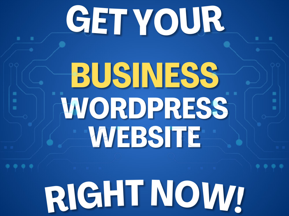 A Fully Functional Business WordPress Website Design | WordPress Expert | Upwork