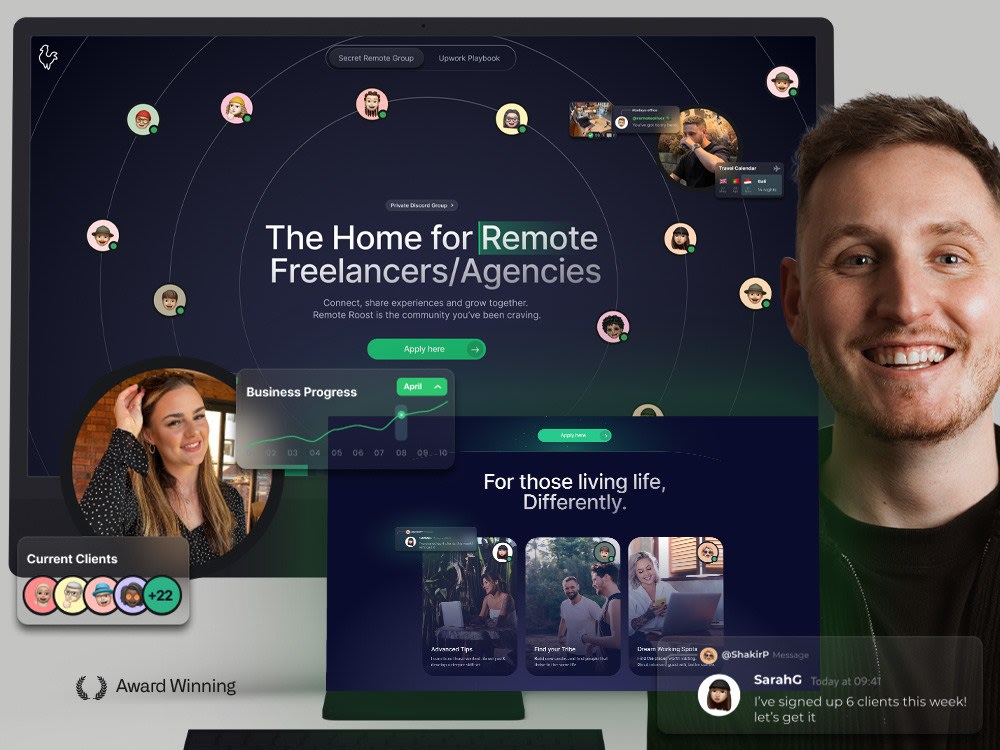 A creative and unique website design | Upwork