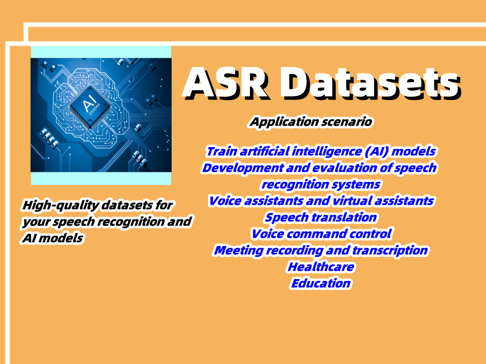 ASR Datasets for Speech Recognition and AI Model | Upwork
