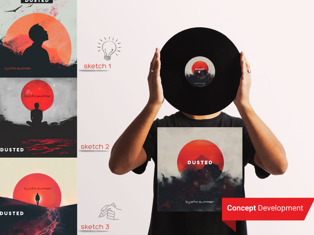 A professional album cover design that represents your music perfectly ...