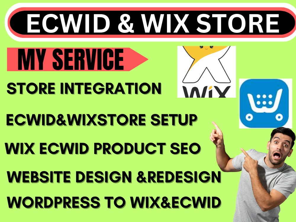 Ecwid wix store design wix website redesign and setup your ecwid wix ...