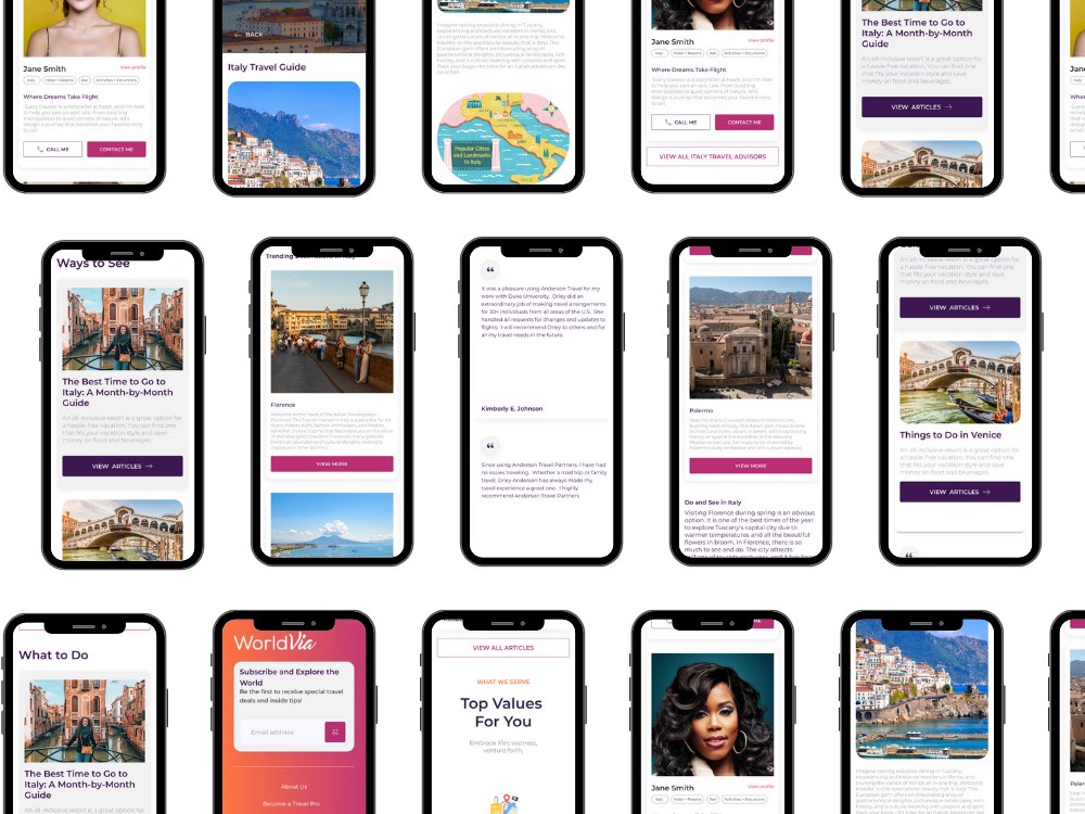 Figma Website Design for Desktop and Mobile | Upwork