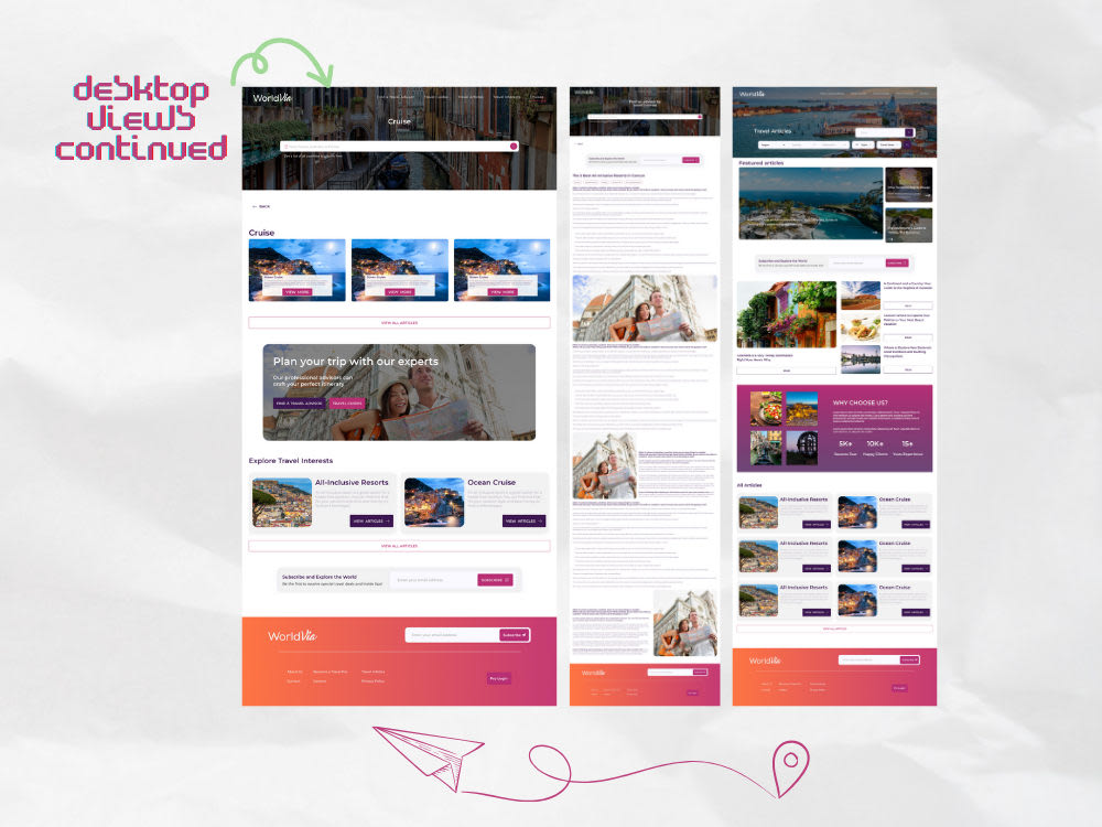 Figma Website Design for Desktop and Mobile | Upwork