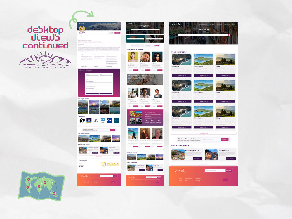 Figma Website Design for Desktop and Mobile | Upwork