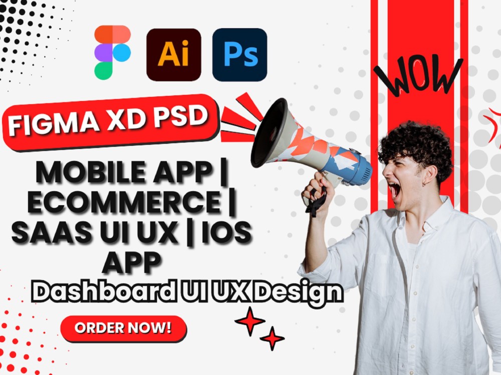 Ui/ux design mobile app | ecommerce | saas UI UX in figma xd PSD | ios app | Upwork