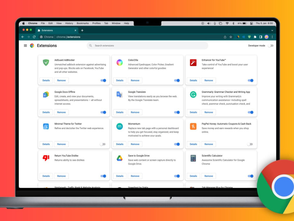 A custom-designed Chrome Extension | Upwork