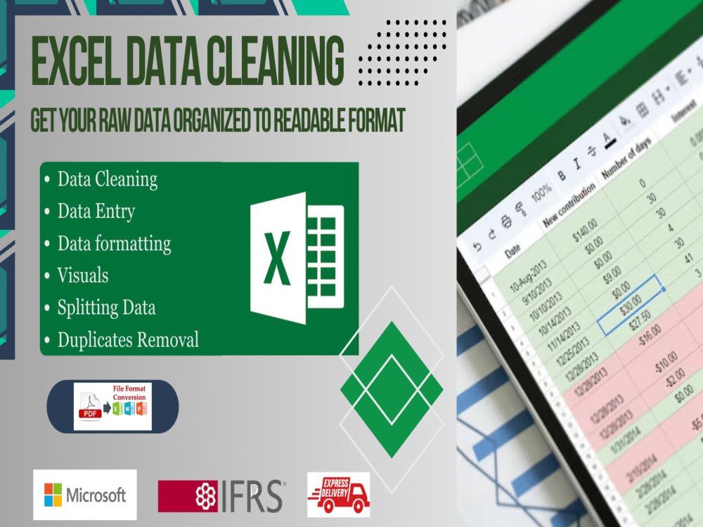 Excel Data Cleaning And Formatting Raw To Usable Upwork
