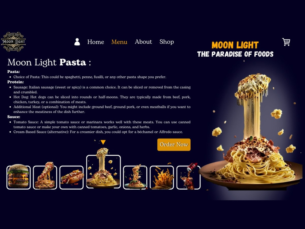 A Unique perfect UI Design for your lovely business | Upwork