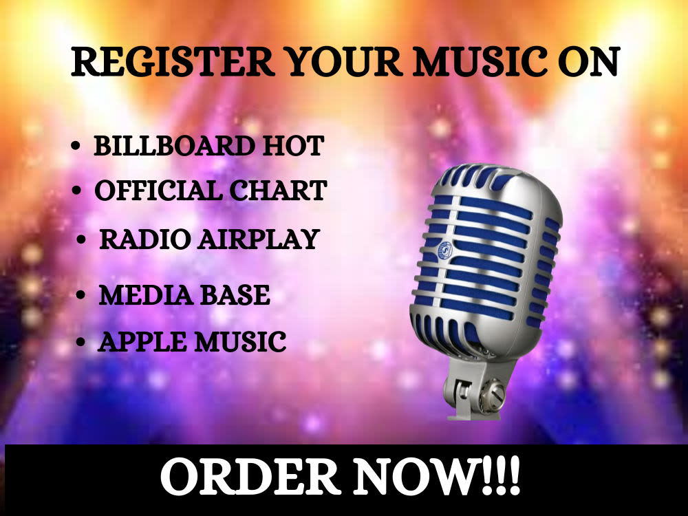Music billboard registration UK USA official chart radio airplay ...