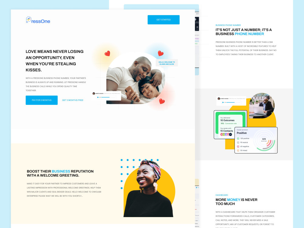 Get a creative and unique landing page design | Upwork