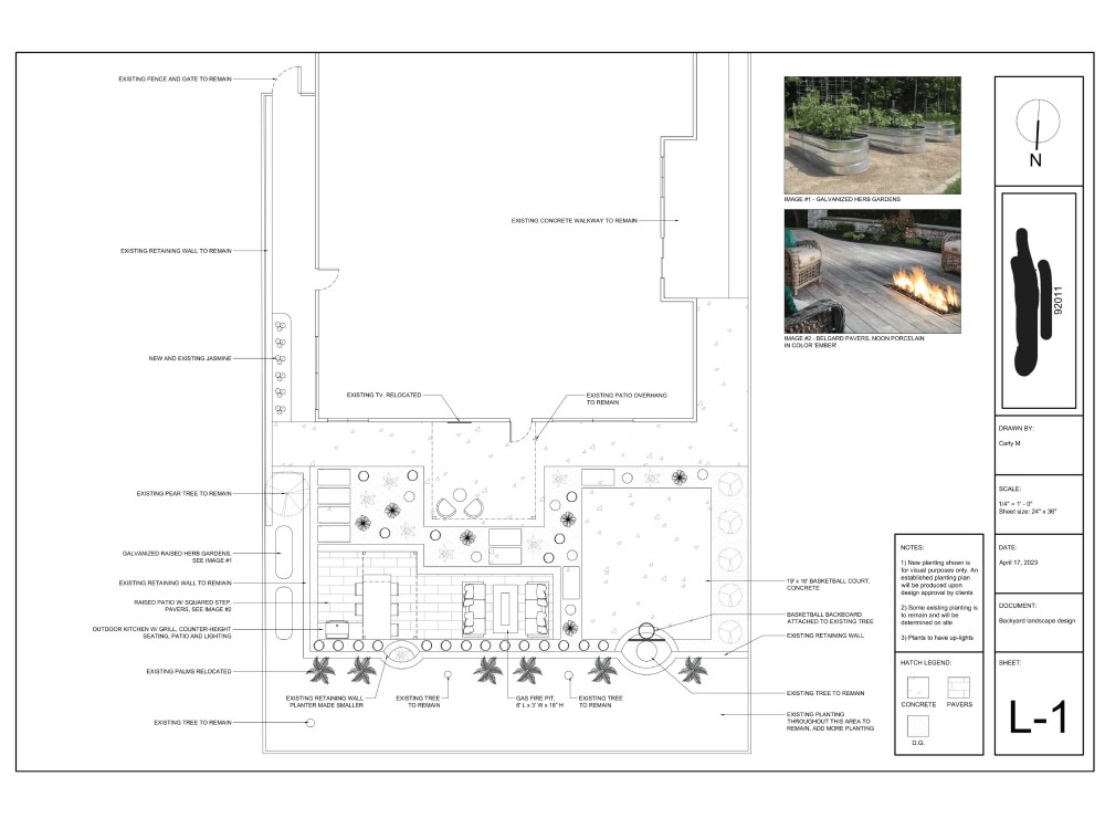 A 2D landscape plan that showcases your dream yard | Upwork
