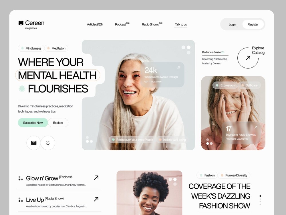 An eye catchy website design UI/UX, Web design/website designer | Upwork