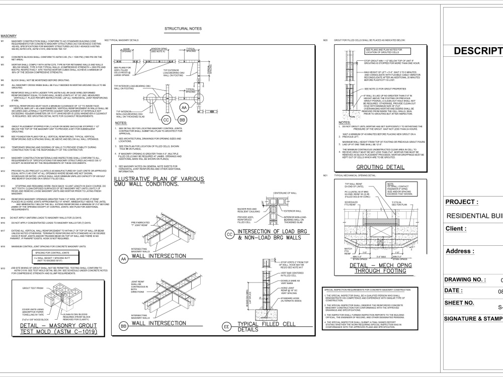 Design complete set of building construction permit drawings and ...