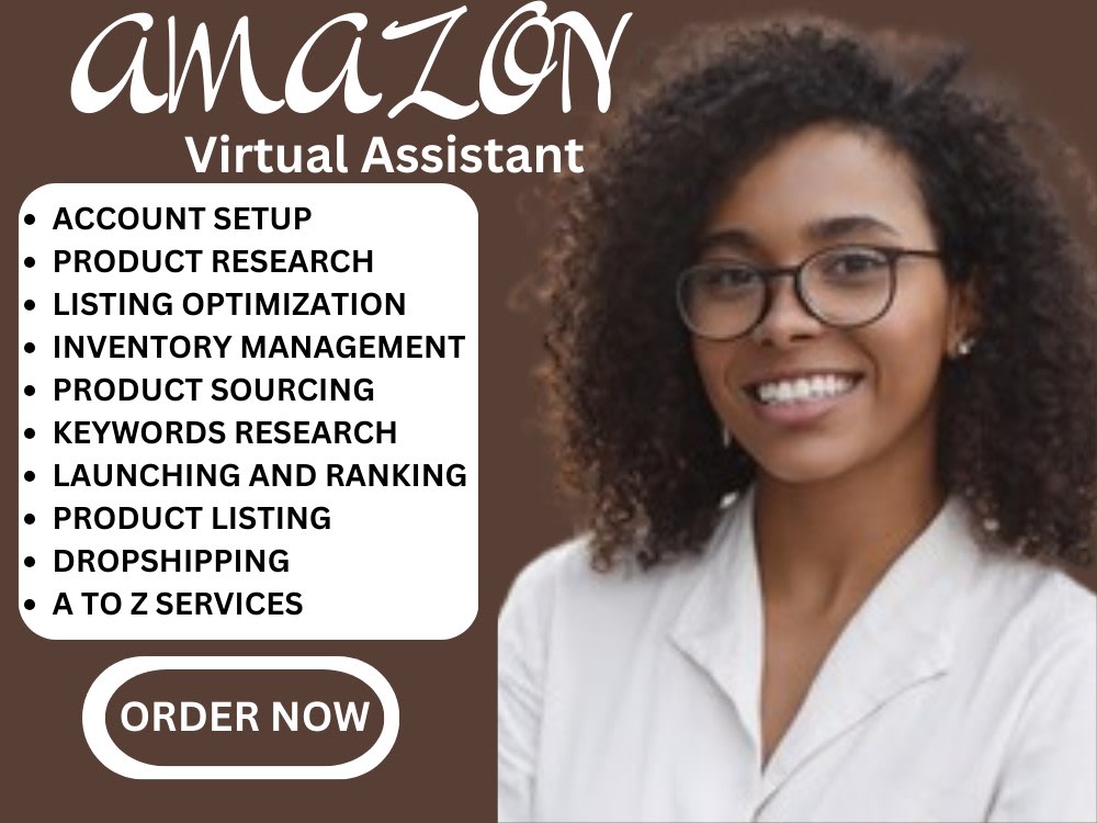 A your amazon virtual assistant, amazon fba consultant, amazon manager ...