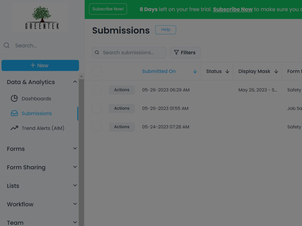 A Fastfield Form With A Custom Automated Report To Capture Essential