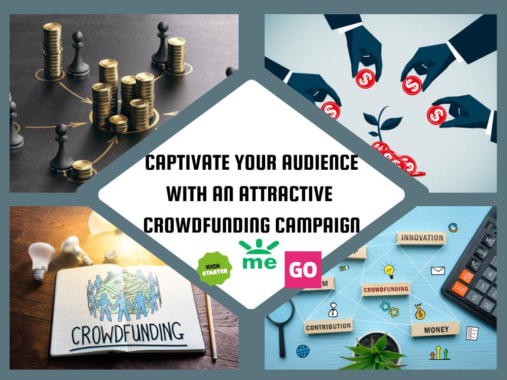 Crowdfunding campaign creation,design on kickstarter,Indiegogo,gofundme ...