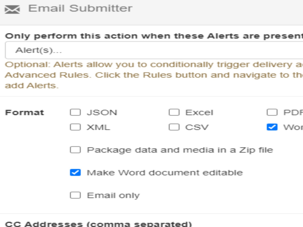 A Fastfield Form With A Custom Automated Report To Capture Essential