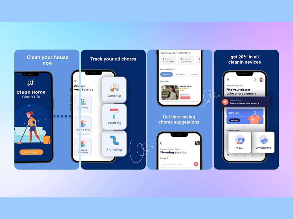 Amazing app screenshots for app store and play store | Upwork