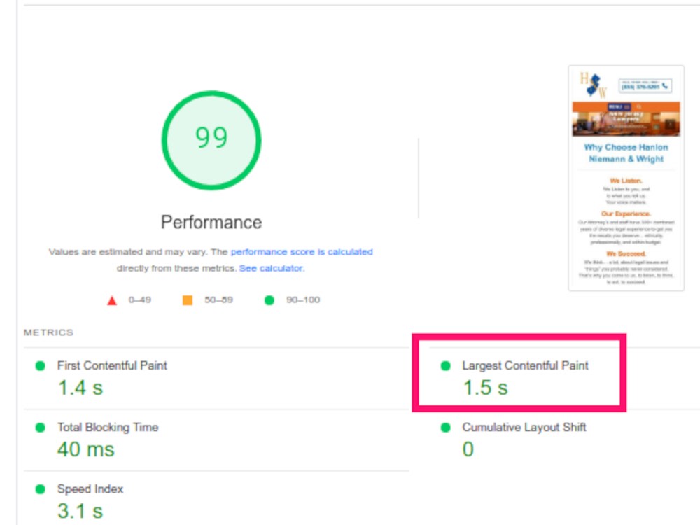LCP fixes (core web vital error) | Upwork