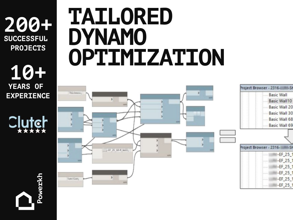 Dynamo automation and project optimization | Upwork
