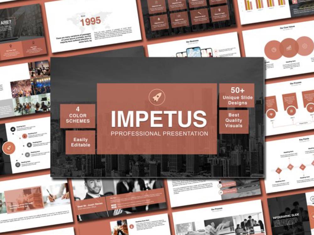 Multipurpose presentation design with unique slides | Upwork