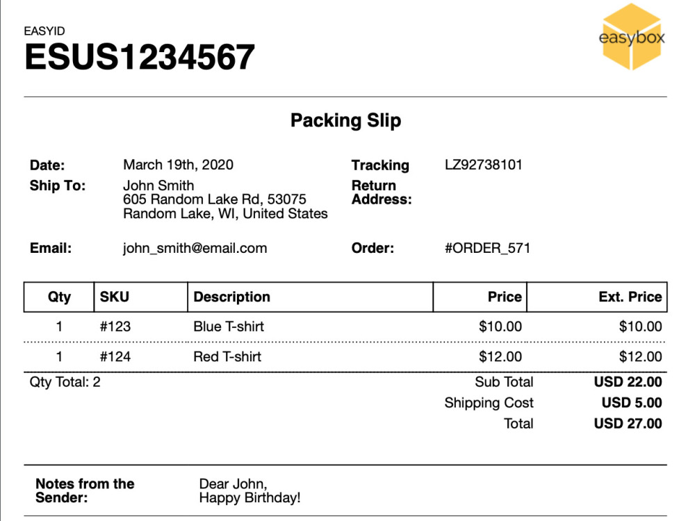 ShipStation and Shopify Packing Slips | Upwork