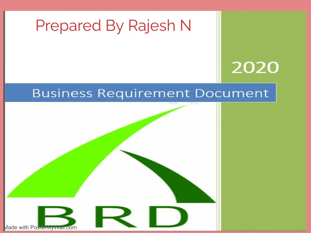 BRD-FRD-SRS in IEEE format | Upwork