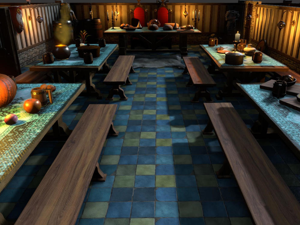 A fantastic tabletop 2-3D fantasy map | Upwork