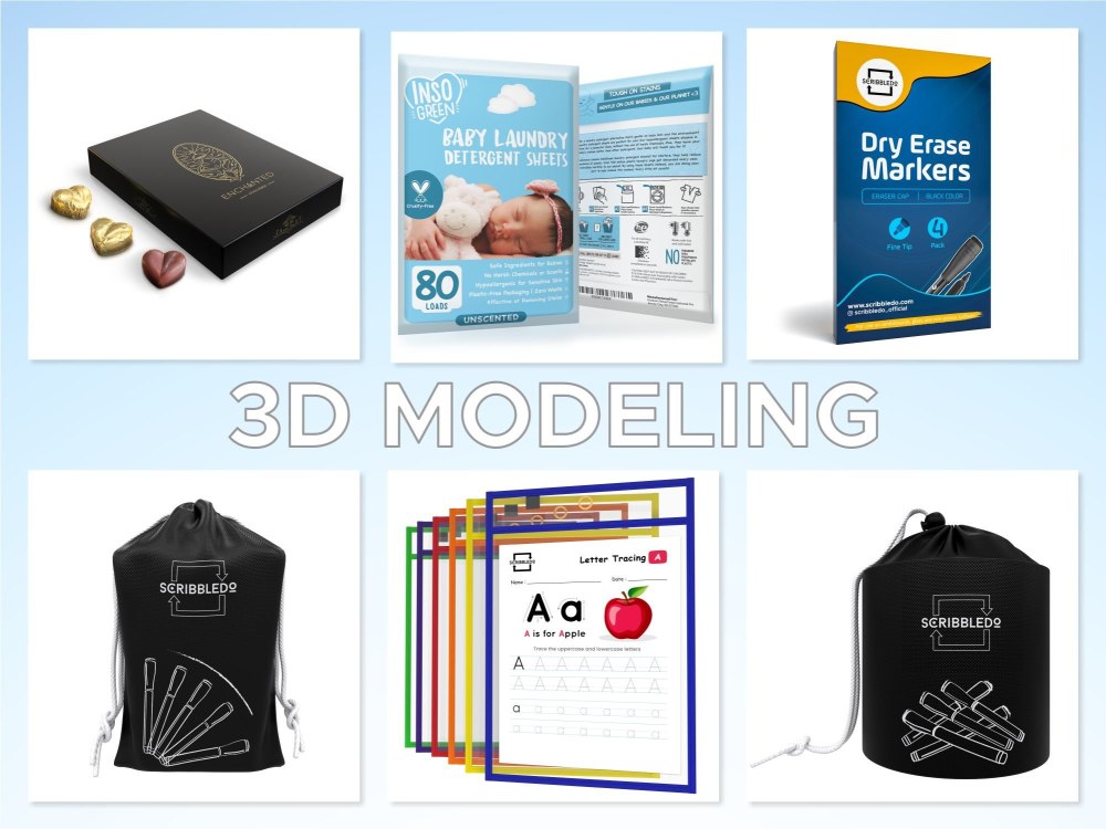 High-quality 3D product images and more... | Upwork
