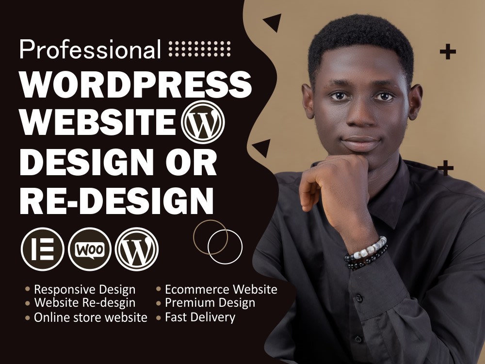 A responsive wordpress website design with ecommerce and elementor | Upwork