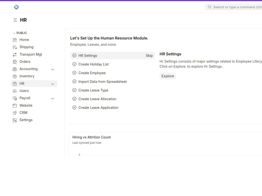 A Custom ERP(ERPNext) Development for Streamlined Business Operations | Upwork