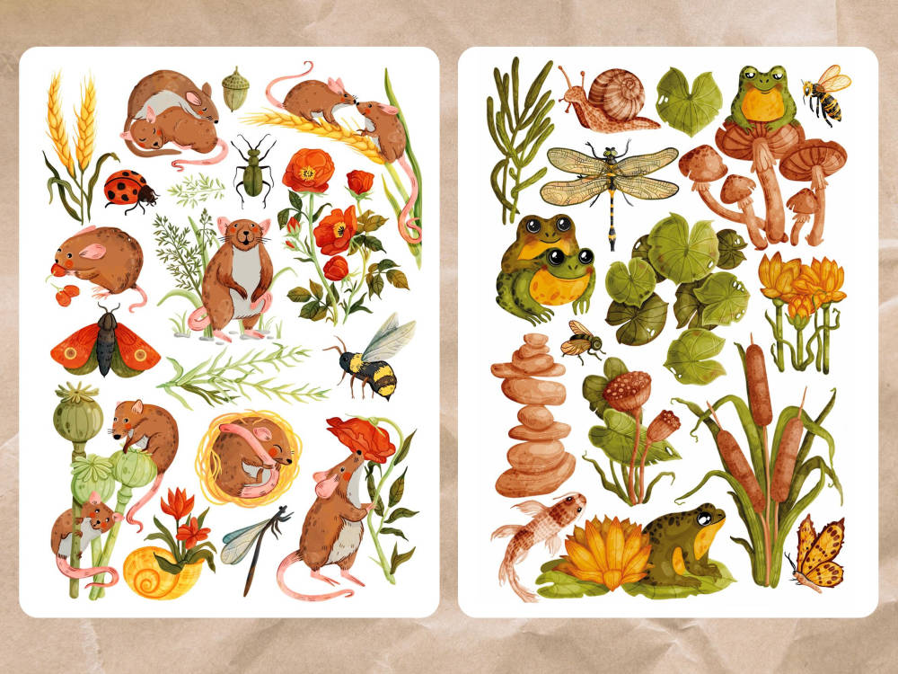 Professional illustrations for your sticker pack | Upwork