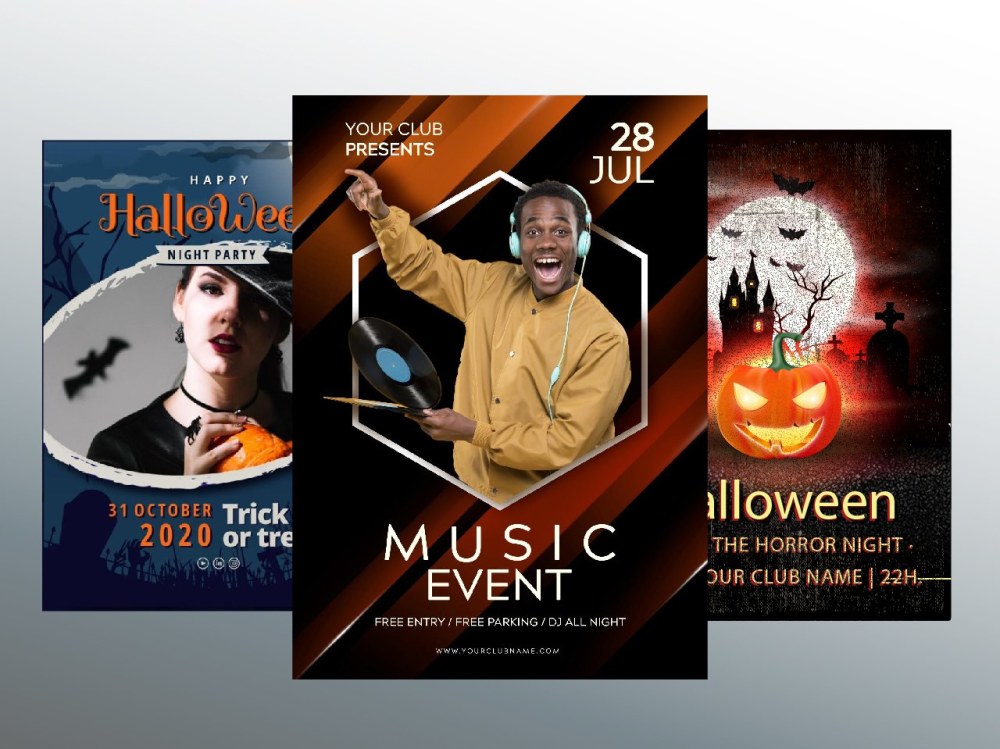 A creative eye-catching movies posters design | Upwork