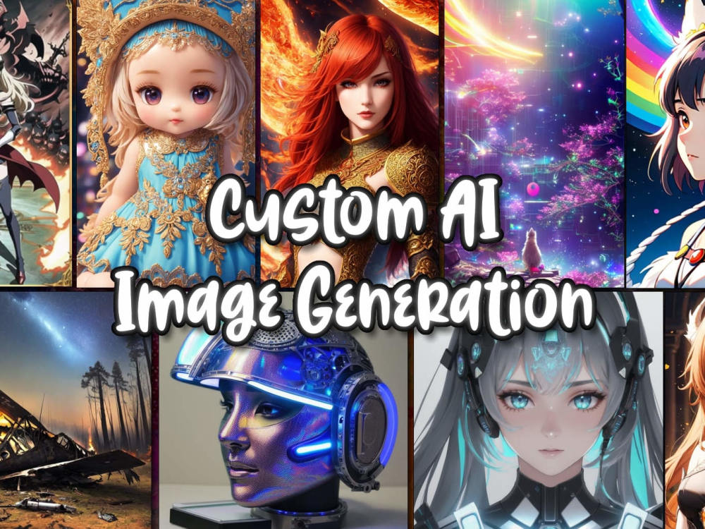 A generated concept art and images using ai | Upwork