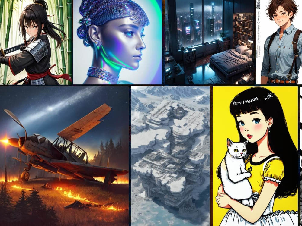 A generated concept art and images using ai | Upwork