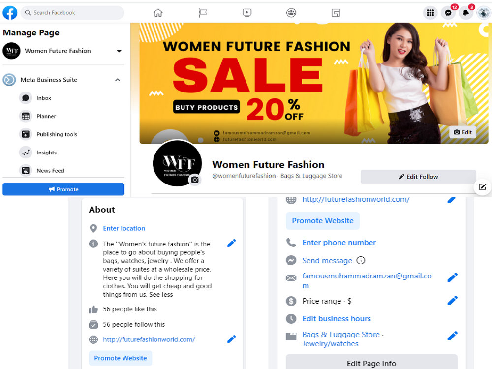 Professional facebook business page and group | Upwork