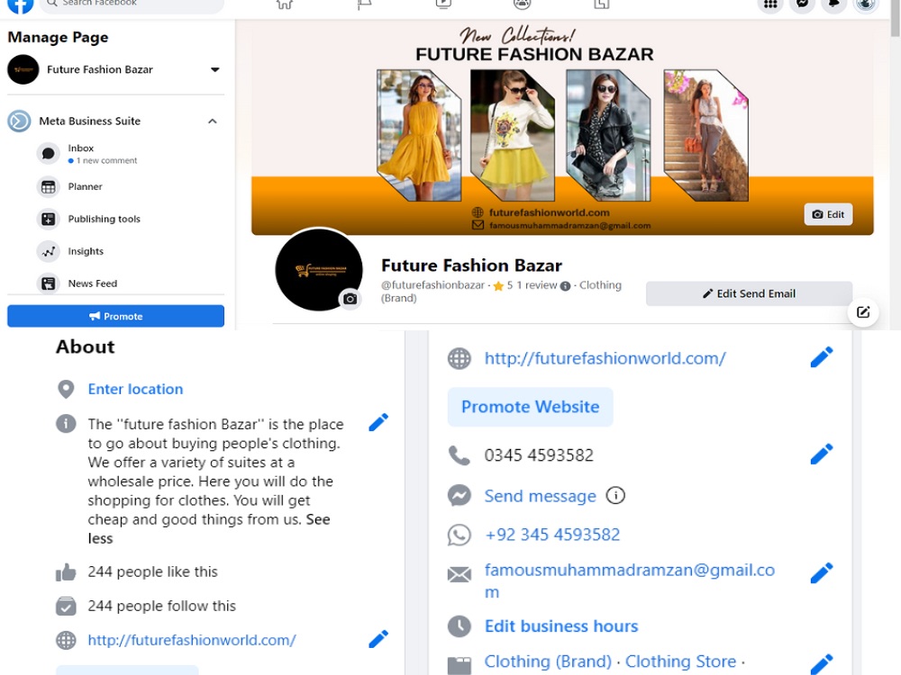Professional facebook business page and group | Upwork