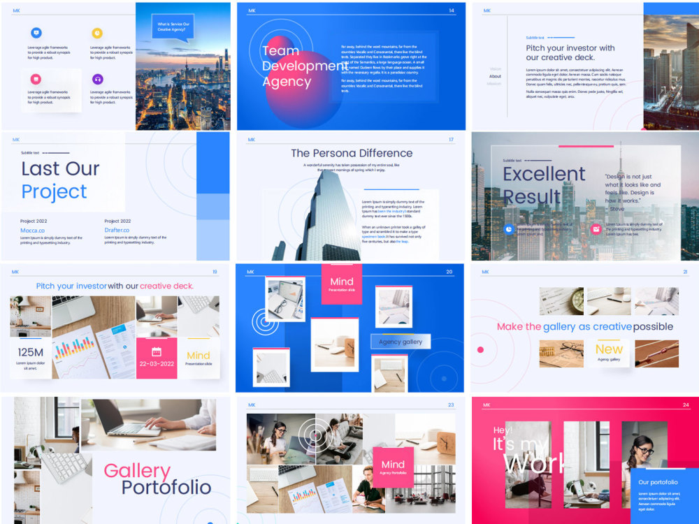 A very attractive company introduction PPT | Upwork