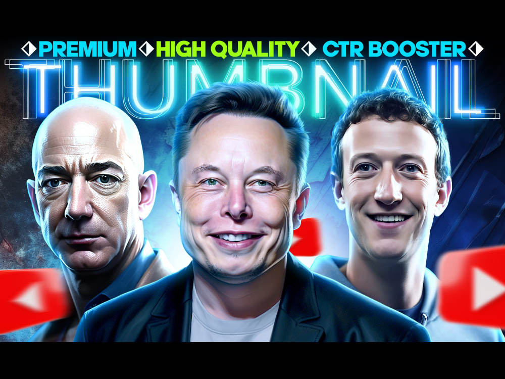 Premium Youtube Thumbnail Designs | Upwork