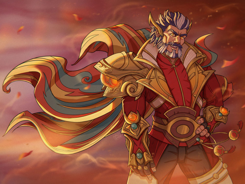 A highly detailed illustration of a character. | Upwork