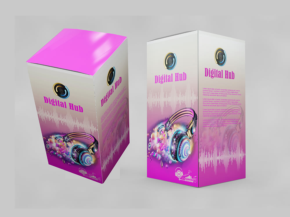 Professional box design, product packaging design, product label design ...