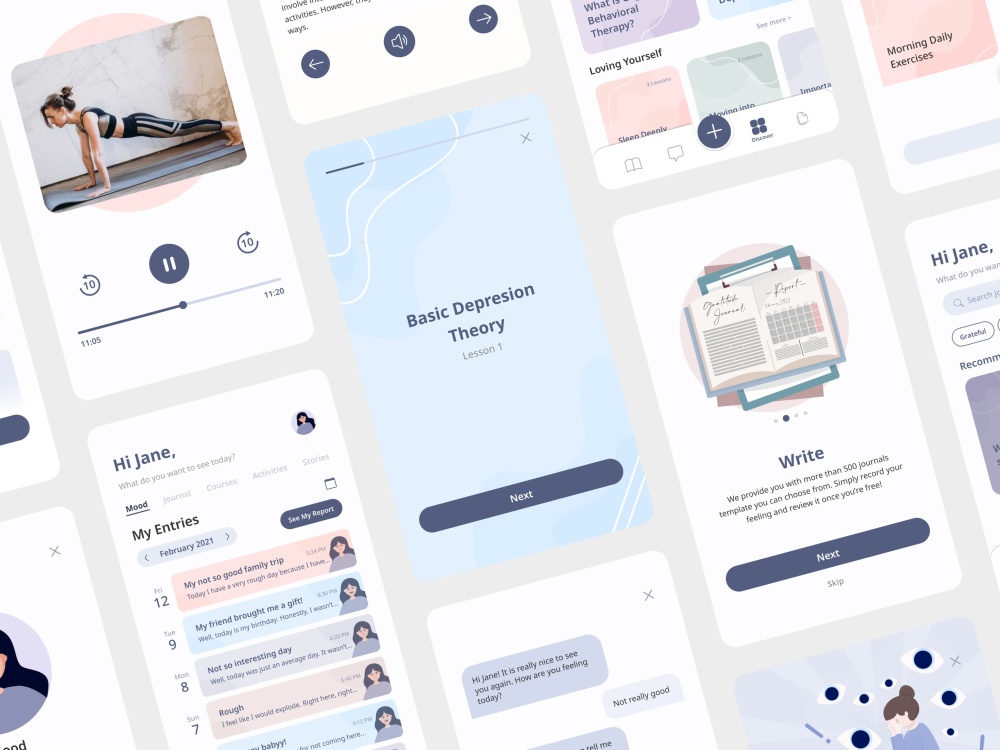Modern, professional & impactful mobile app UI UX design for your ...