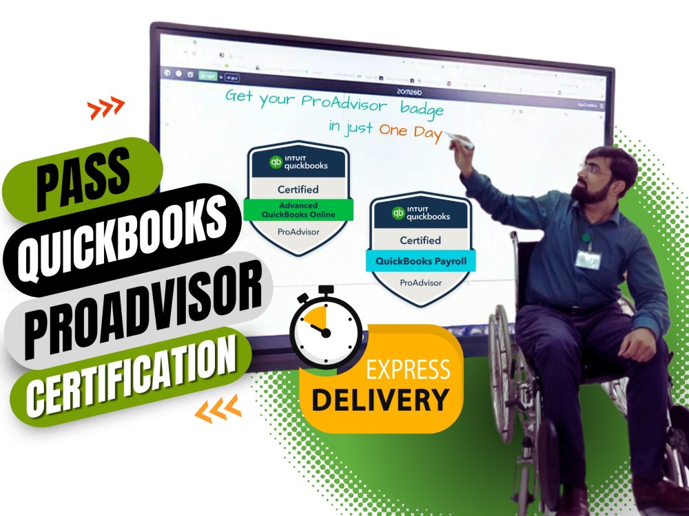 QuickBooks Online ProAdvisor Certification passed in a day. | Upwork